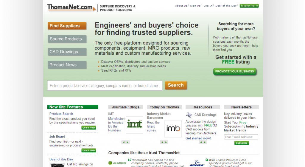 Does ThomasNet Really Work? Part 1 in Our “Insiders Guide to Industrial ...