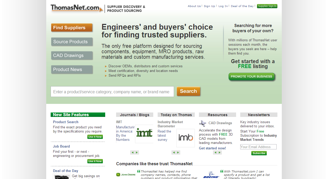 Does ThomasNet Really Work? Part 1 in Our “Insiders Guide to Industrial ...